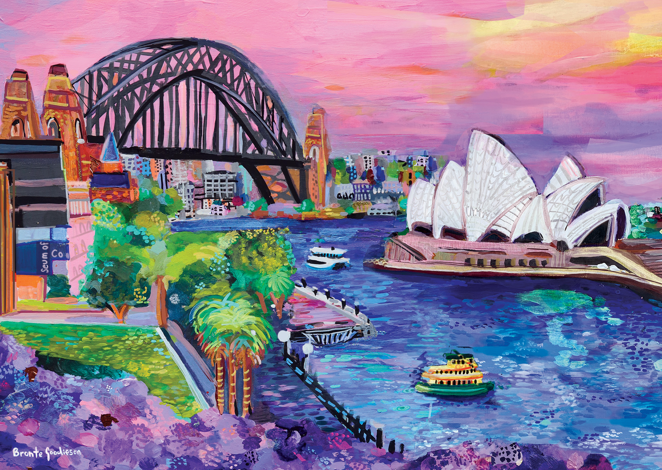 Sydney Harbour Spring – brontegoodieson